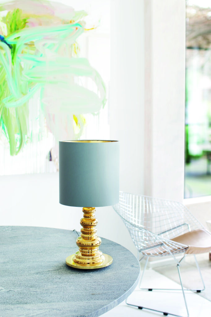 Punk Deluxe | Dominant Golden Table Lamp - Design By Us