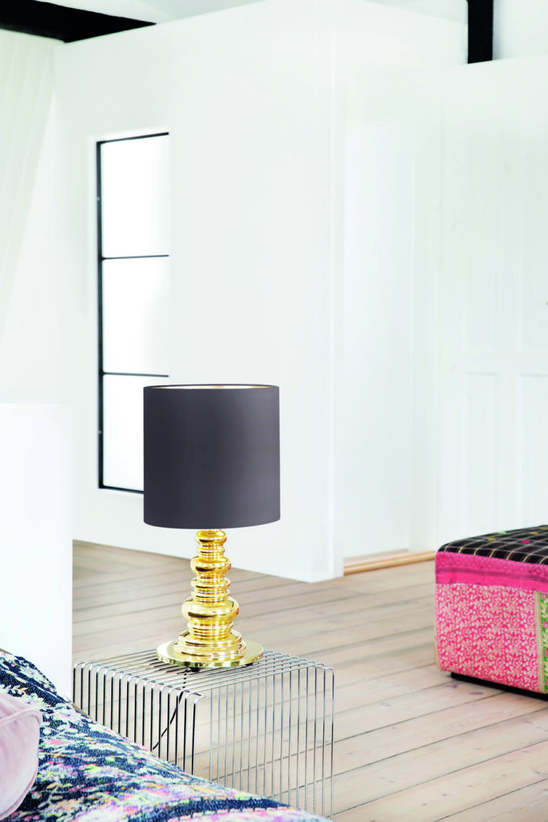 Punk Deluxe | Dominant Golden Table Lamp - Design By Us