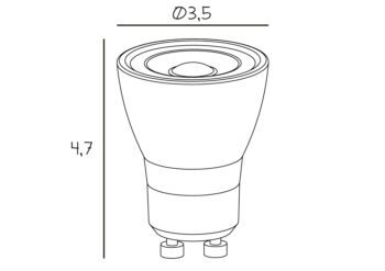 Mini Spot Bulb 5W - Design By Us