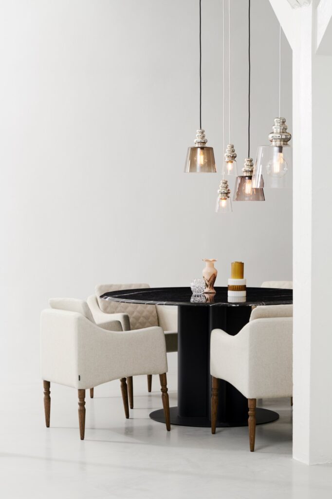 Pollish | Glass pendant available in three sizes and two colours